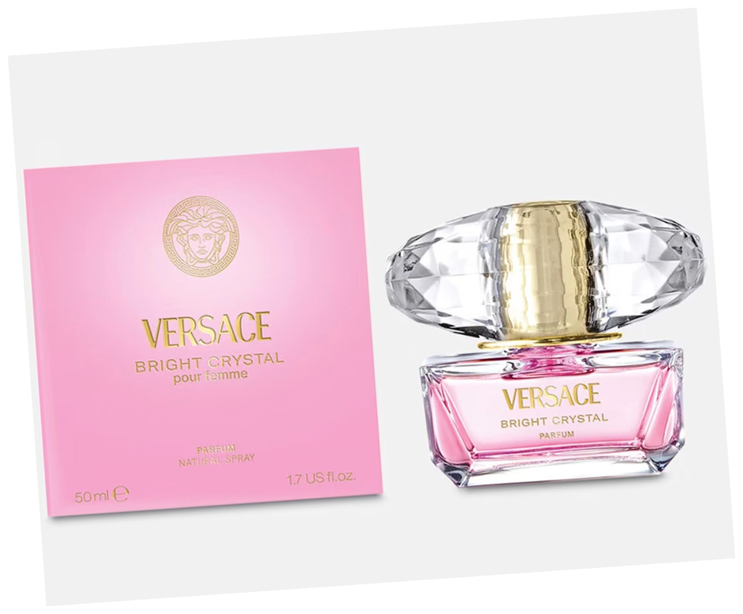 Версаче Брайт Кристал Парфам - духи для женщин 50 мл / Versace Bright Crystal Parfum