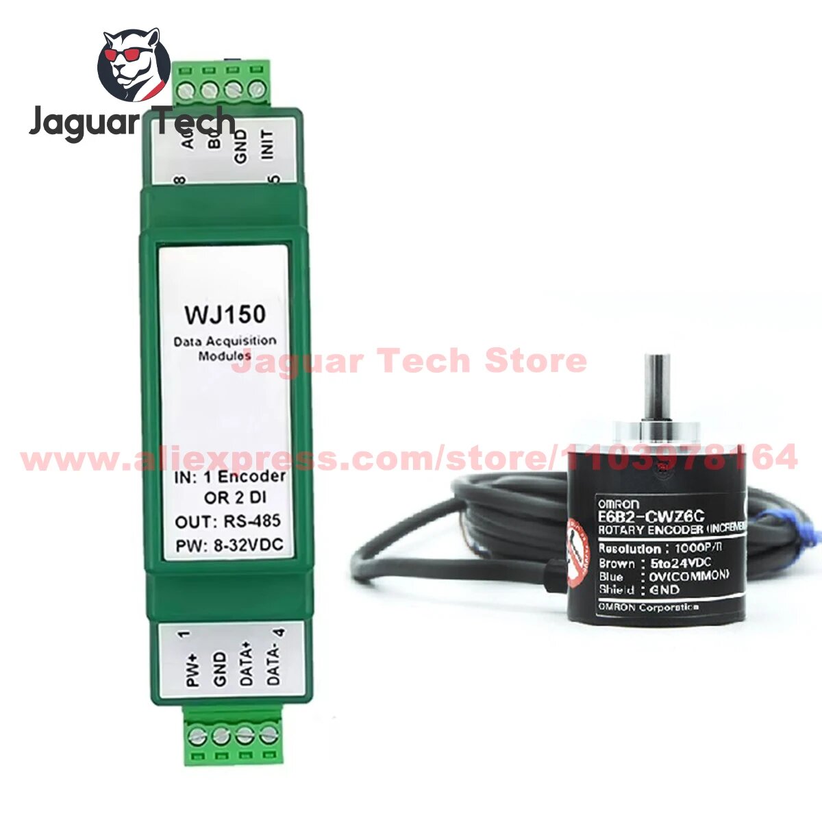 Модуль WJ150 Data Acquisition, Rotary Encoder