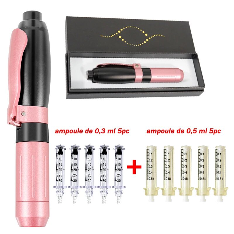Гиалуроновая ручка 0,3/0,5 мл Pink 0.3ml0.5ml 5pc
