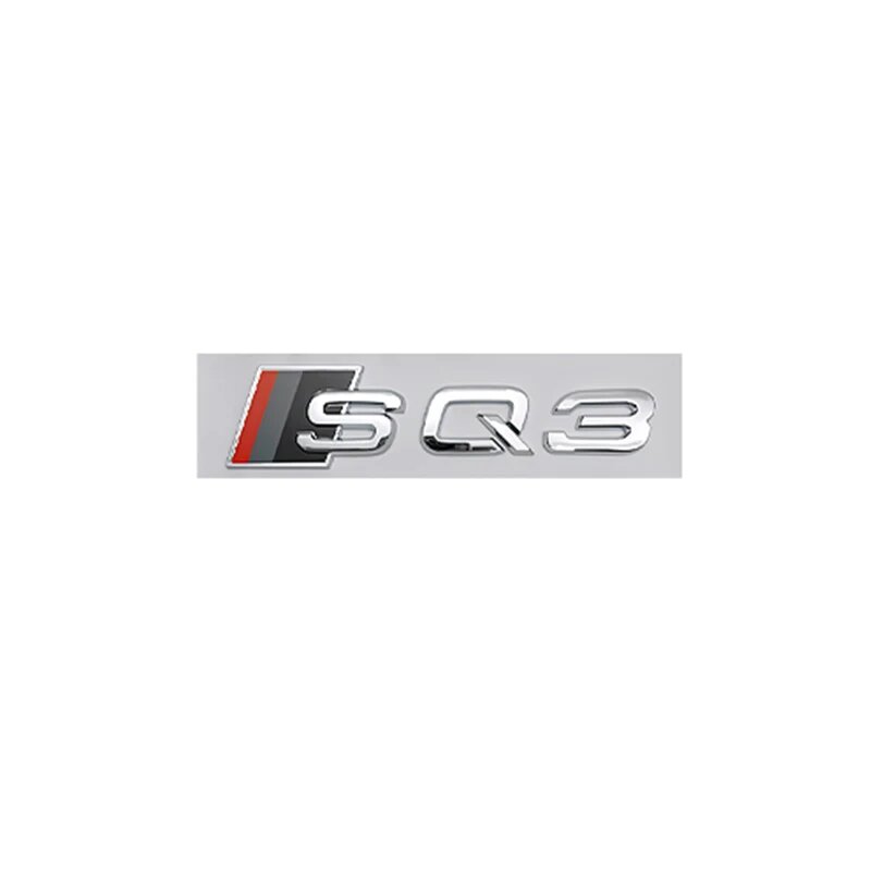 Наклейка на багажник Audi SQ3, цвет SQ3