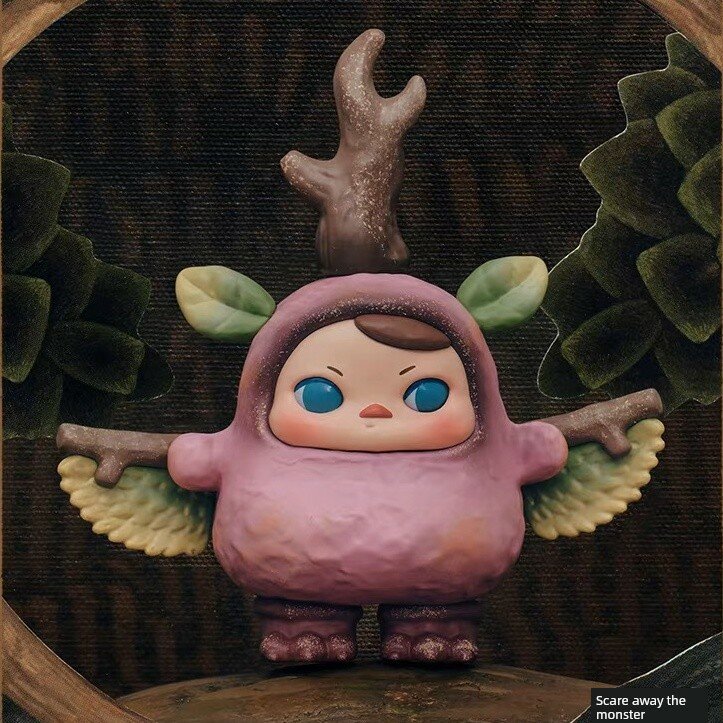 POPMART PUCKY POKY SCARE THE MONSTER AWAY мини-фигурка В блэнд-боксе, 12 СМ, коллекционная игрушка, новая В упаковке