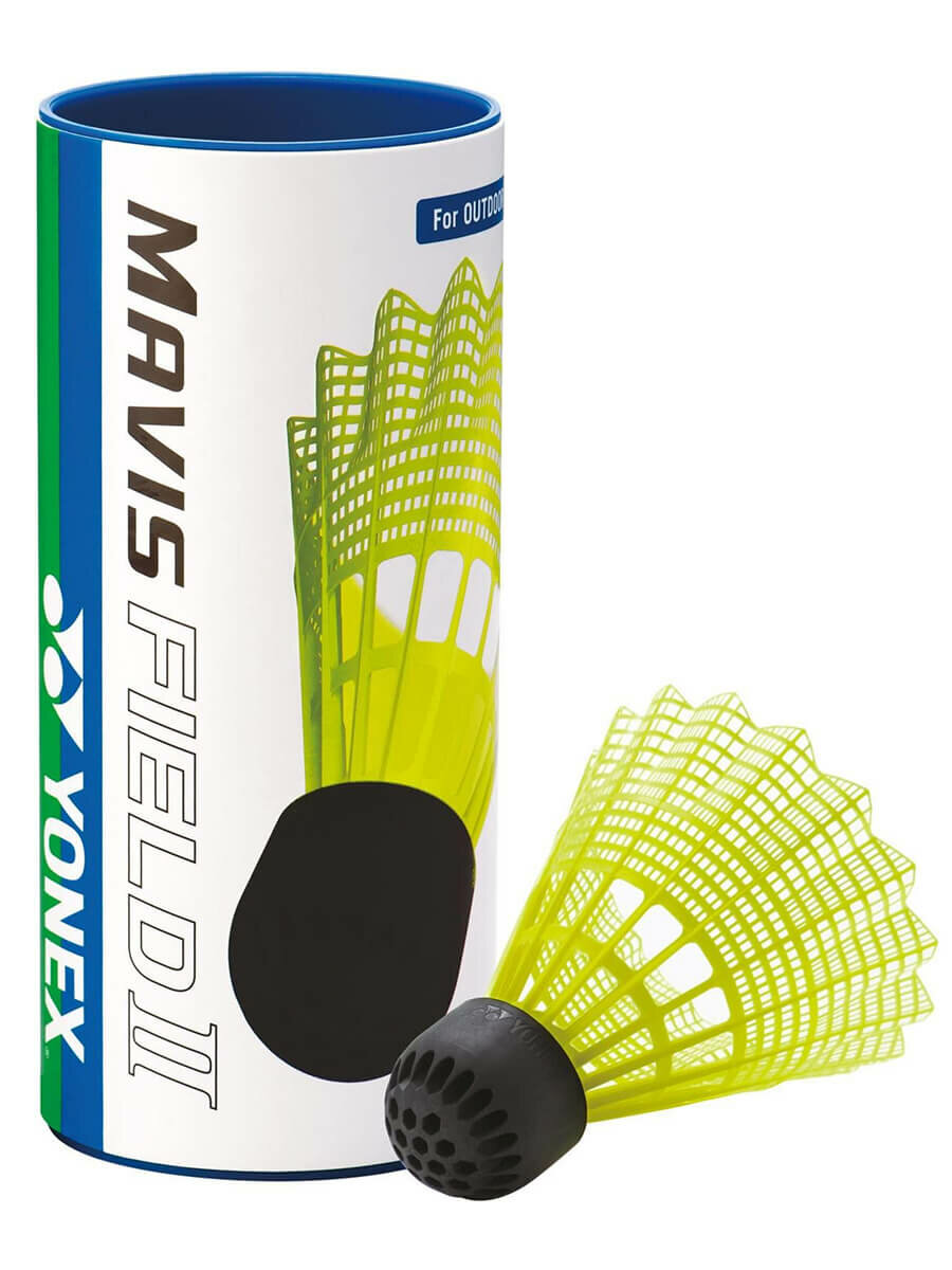 Воланы для бадминтона Yonex Mavis Field II x3, Yellow, Средний