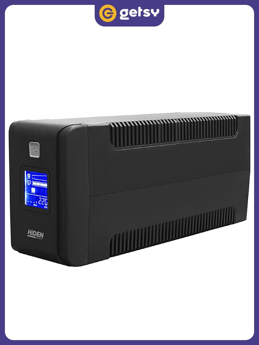 Источник бесперебойного питания Hiden Expert ULS600С, 220 В, 50/60 Гц, 360 Вт