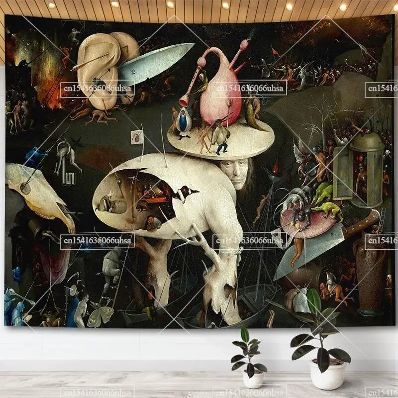 Гобелен Hieronymus Bosch Garden Of Earthly Delights FFO 230x150cm, BGT6707