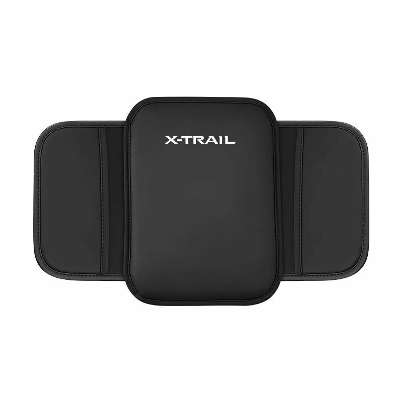 Кожаный автомобильный подлокотник для X-Trail T30 T31 T32, защитный чехол для подлокотника центральной консоли с карманом для хранения, подставка для локтя