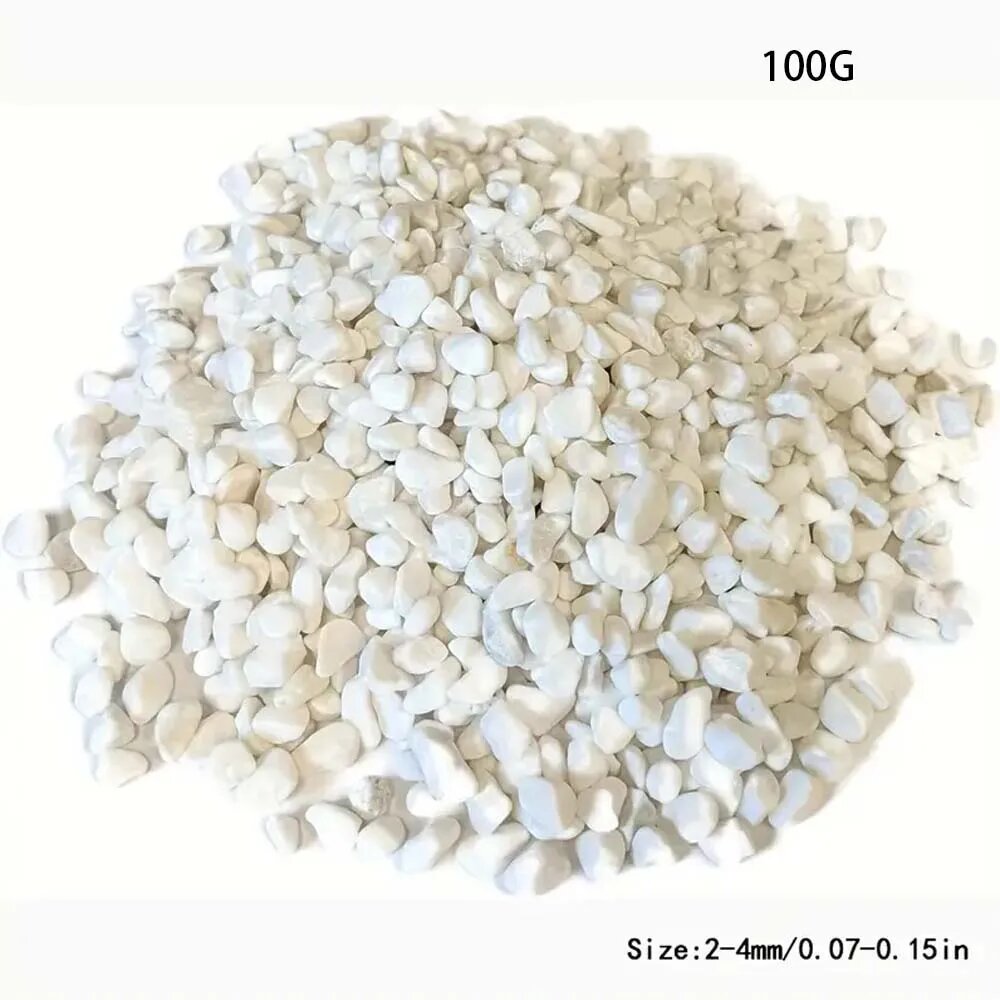 Декоративные камни White 100g для бонсай и аквариума