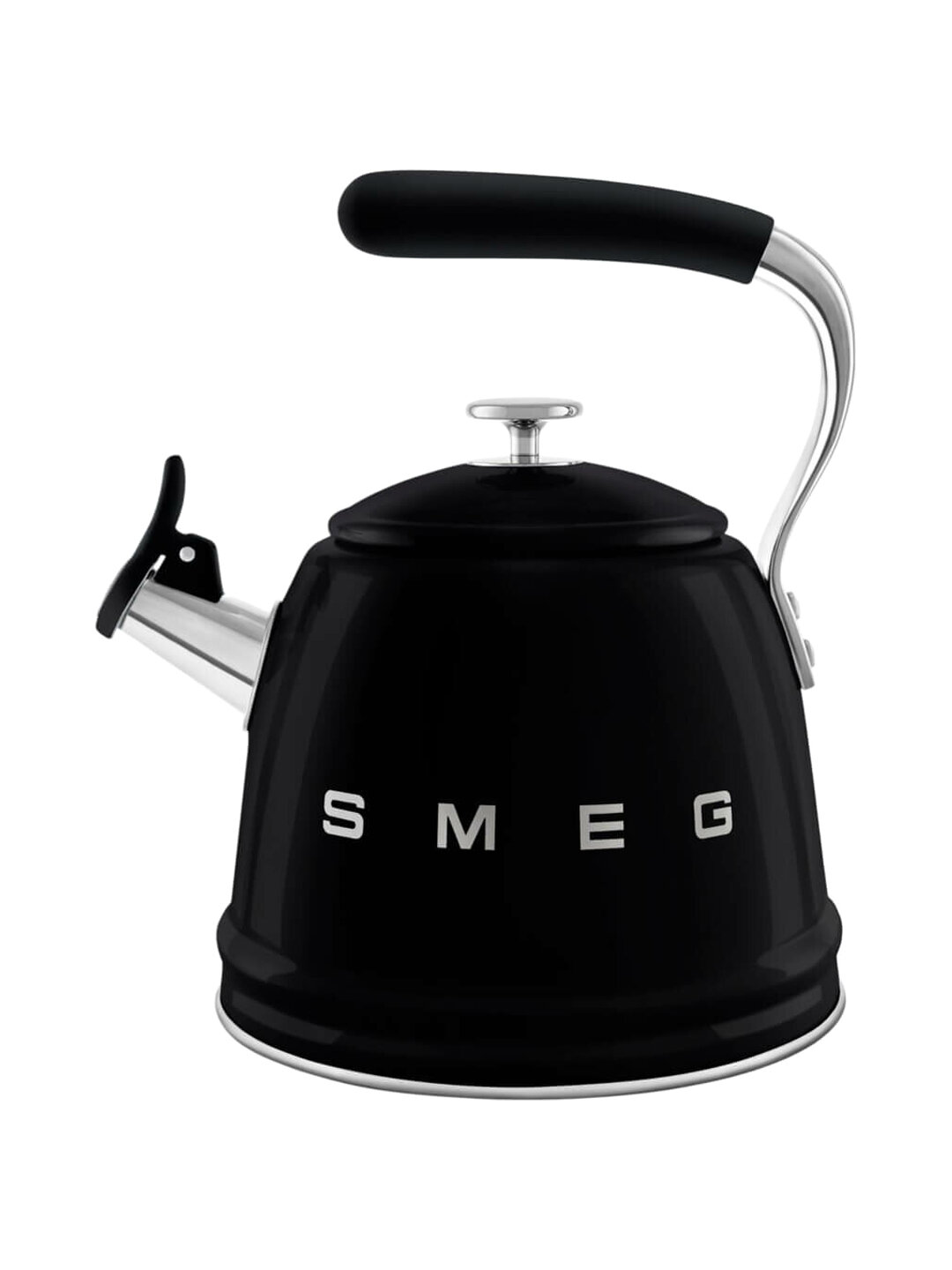 Чайник для плиты Smeg WKF01BL чёрный