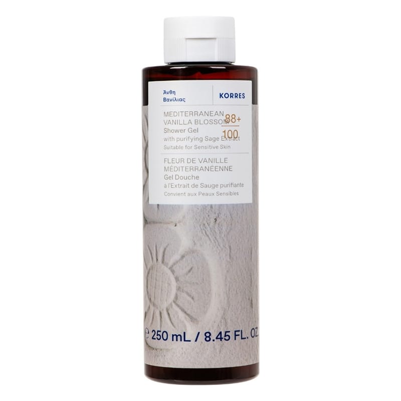 Средство для душа Korres Mediterranean Vanilla Blossom Shower Gel Гель для душа 250 мл