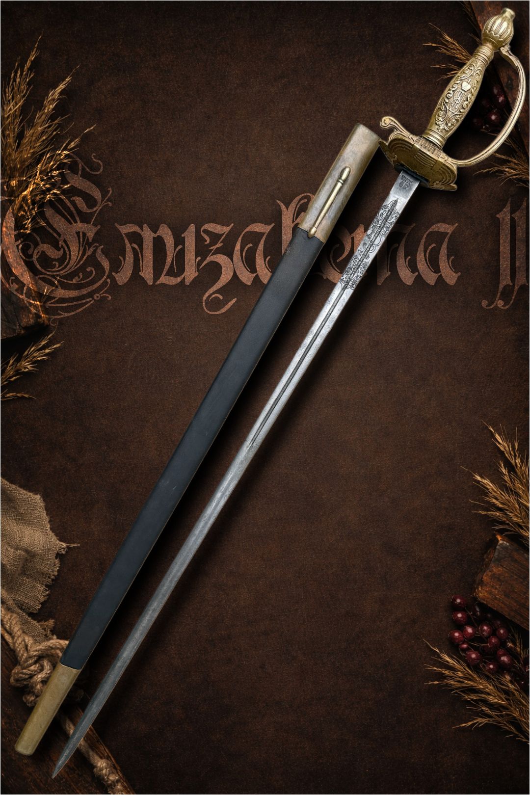 Шпага Офицерская Елизавета 1799. г