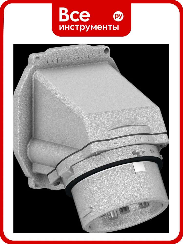 Вилка встраиваемая Proconect (панельная) прямая 250А, 3P+N+E, 380-440v. Металл AS7G. Макс. сеч. 95/120 мм. кв. IP66/67 3PS2A3NE01