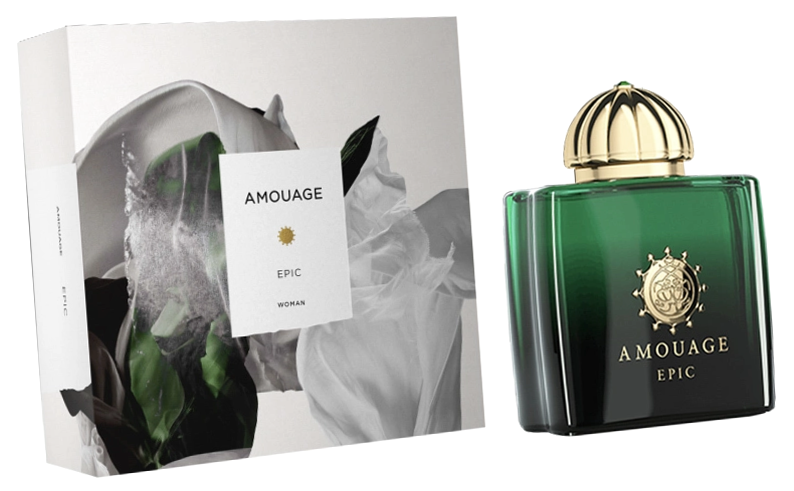 Зеленый парфюм Amouage Epic Woman женский 50 мл / Амуаж Эпик Вумен