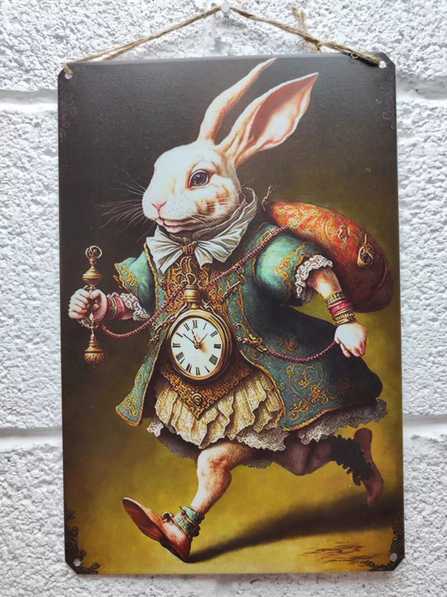 Постер Белый Кролик White Rabbit