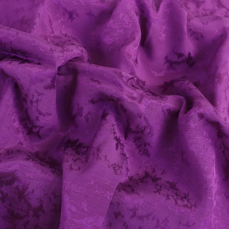 Жаккардовая ткань Renesmee, вискоза, 160 см, для пошива одежды Фиолетовый, purple