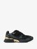 Кроссовки Versace Icaro leather sneakers, размер 44.5, черный