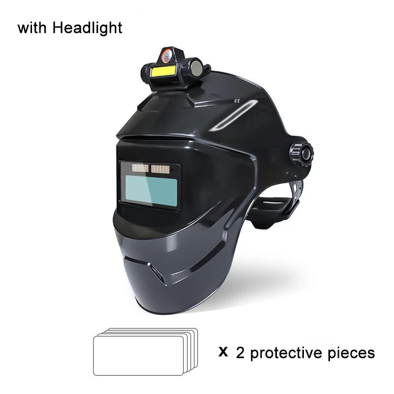 Автоматическая сварочная маска с солнечной батареей 4/9-13 Bx Headlightx 2 film