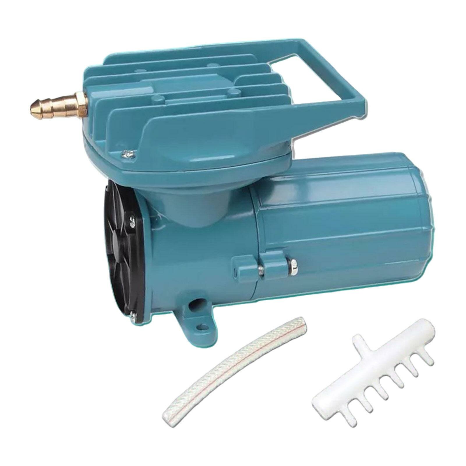 Аквариумный воздушный насос DC 12V, металлический, для наружного пруда, коммерческого использования, фонтана, 185x95x118 мм, 12 В, 35 Вт.