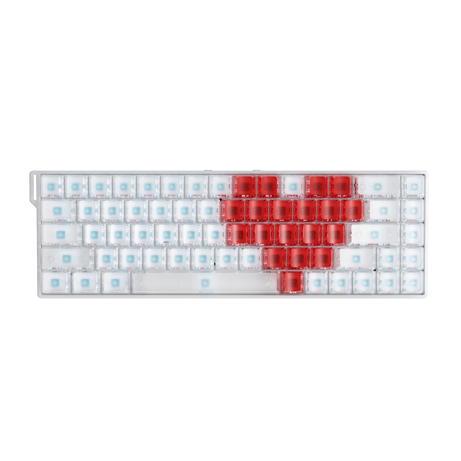 AJAZZ AK680V2 Магнитная ось настраиваемая RGB игровая клавиатура 68 клавиш горячая замена 8K частота 0.01с для Valorant