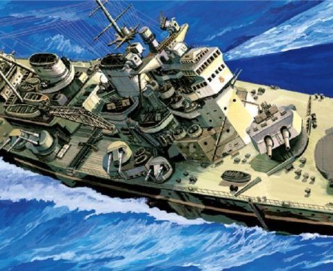 1/350 Электрический военный корабль - HMS Prince of Wales Сборочная модель