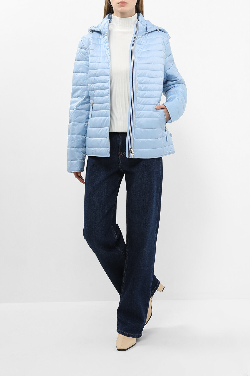 Куртка Gerry Weber, размер 40, голубой, — фото 1