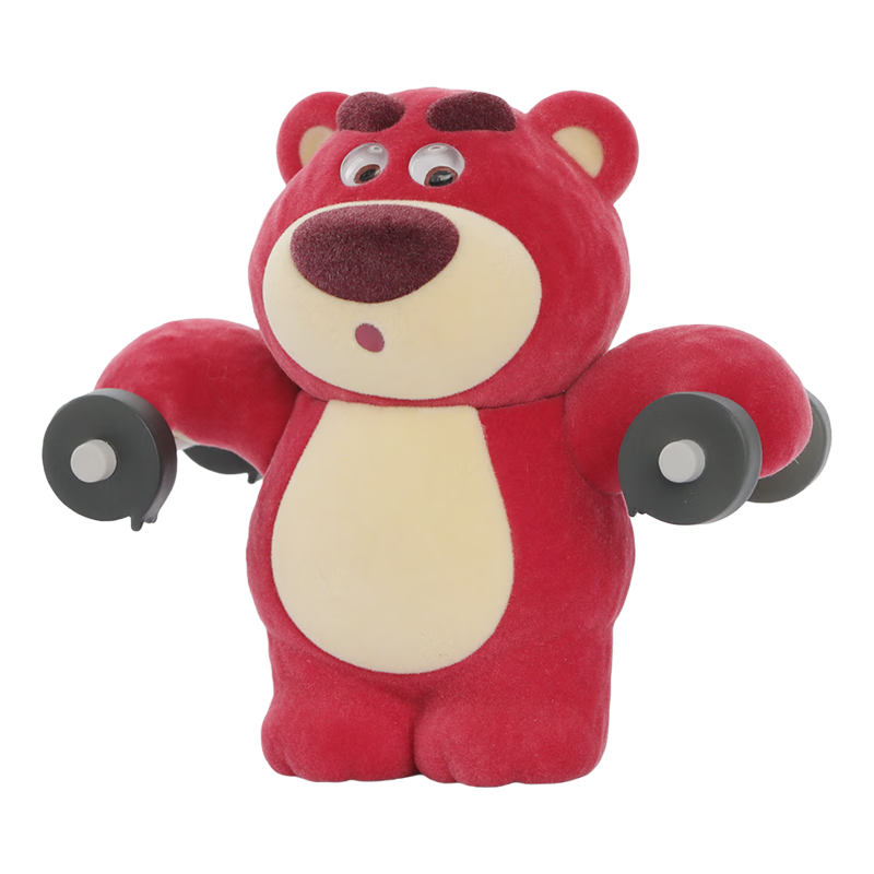 52TOYS Той Стори Малиновый Медведь Фитнес Слепой Бокс Одиночный Случайный Фигурка Подарок Форма：Малиновый Медведь