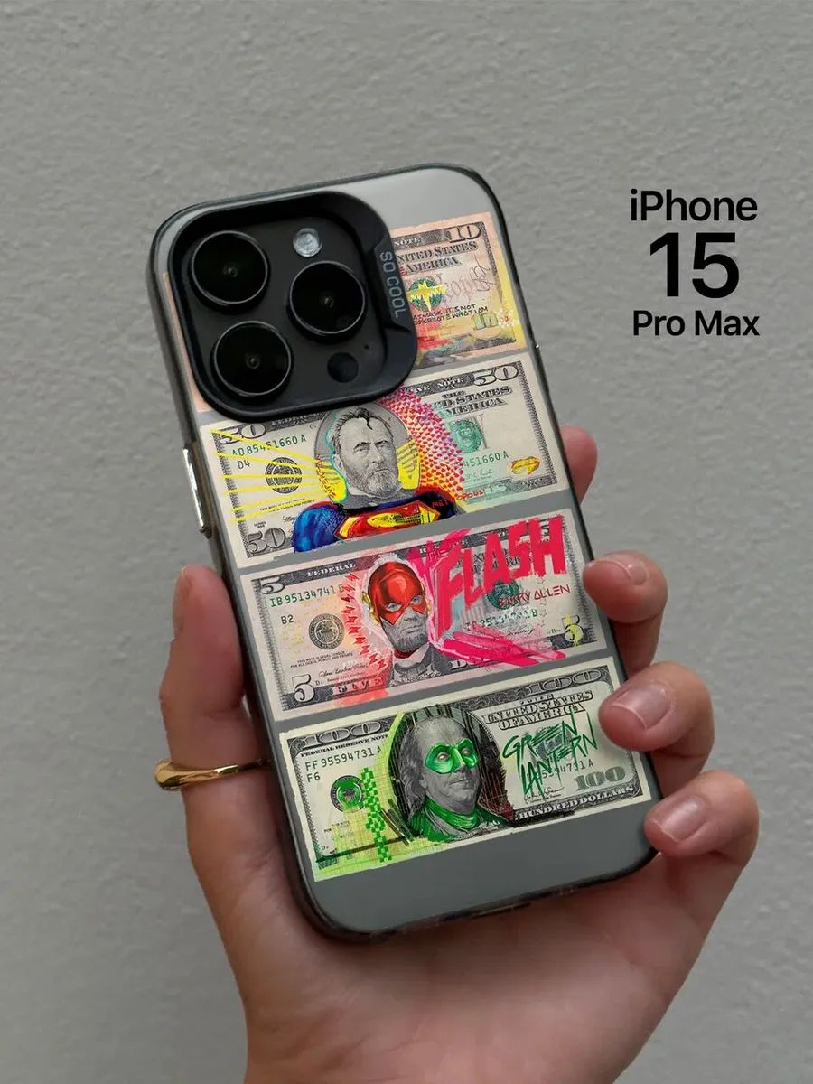 Чехол на Iphone 15 Pro Max деньги