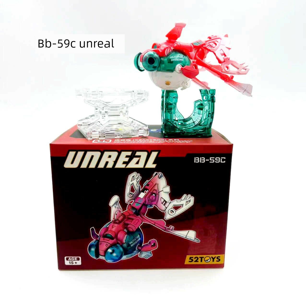 52TOYS Beastbox Series BB-59C Phantom Model Transformable Deformable Toy No Storage Box 1 Piece