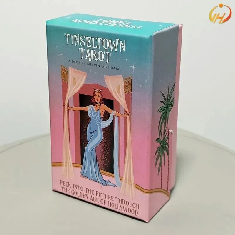 Таро Тинселтауна в жесткой коробке, Tinseltown Tarot in Rigid Box