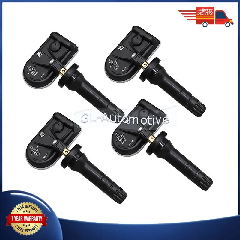 Датчики давления в шинах TPMS для Jetour X70 2018-2025, 4шт, 433 МГц