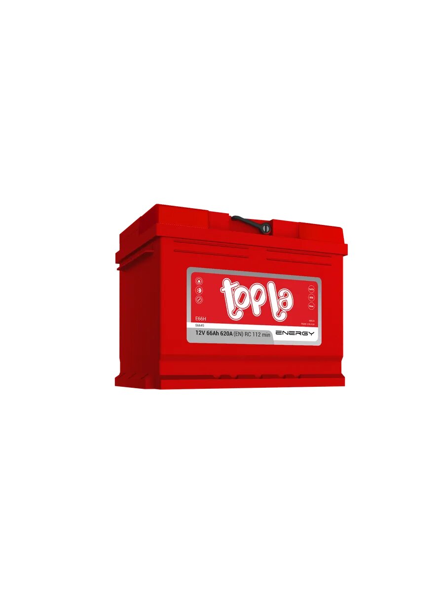 Аккумулятор TOPLA Energy 66А/ч обратный R+ L2 EN 620 А