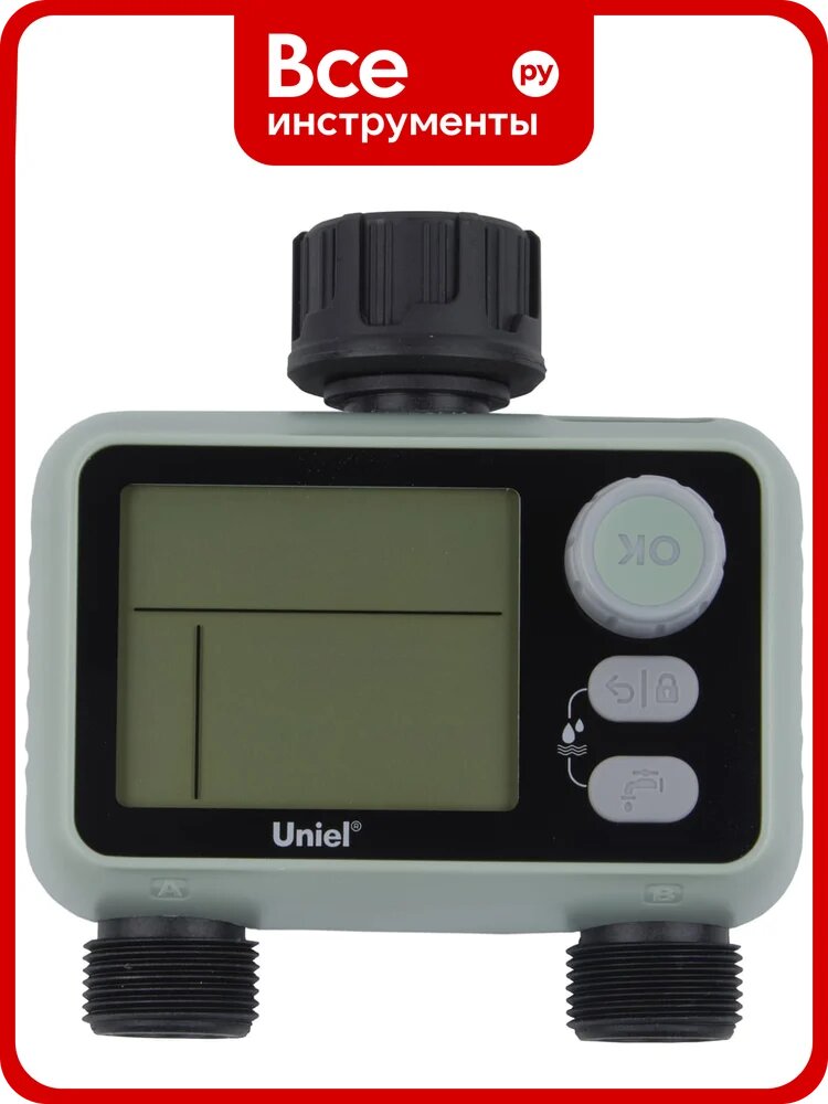 Таймер для автоматического полива Uniel UST-W43 IP65 OLIVE RAIN UL-00012742