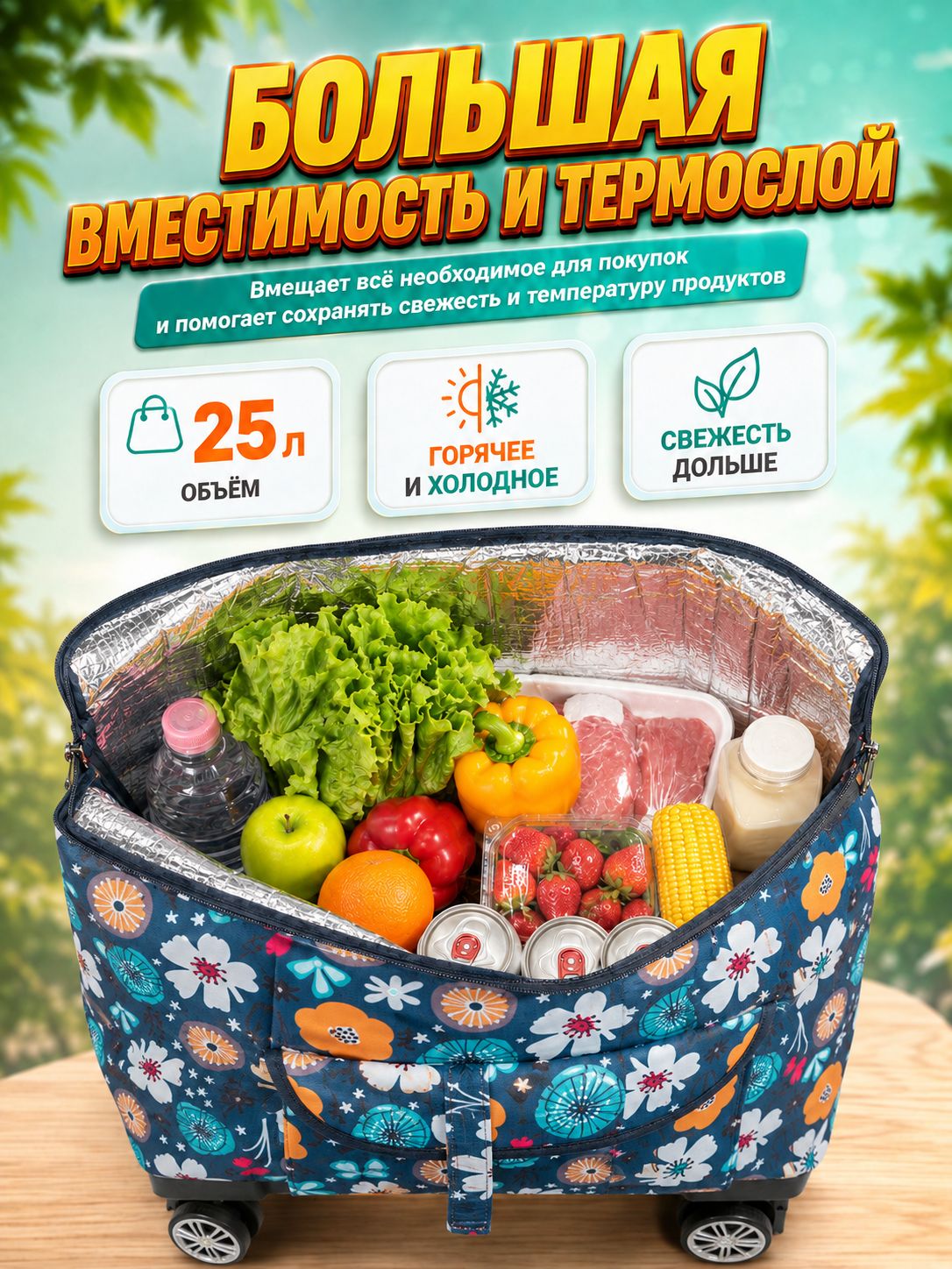 Сумка тележка — фото 1