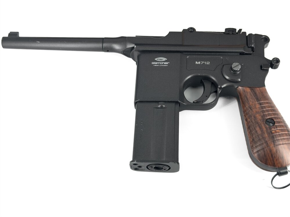 Пневматический пистолет Gletcher M712 (Mauser)