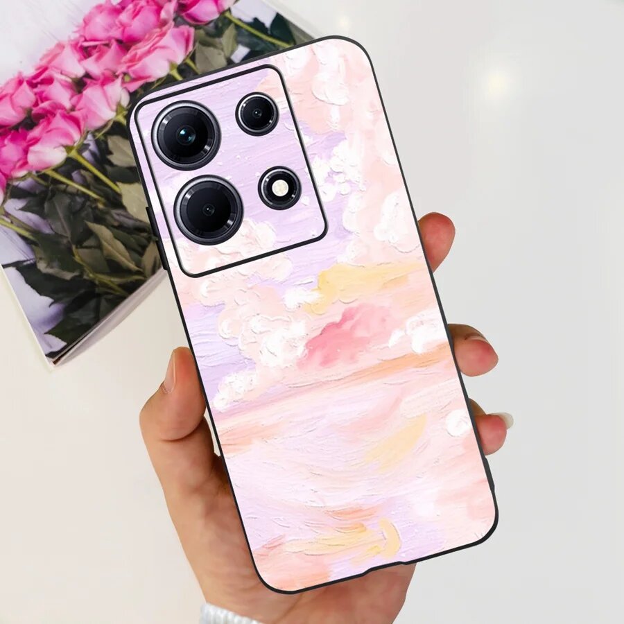 Чехол для Infinix Note 30 X6833B Cool DragonTPU, мягкий силиконовый 780, Infinix Note 30 Pro