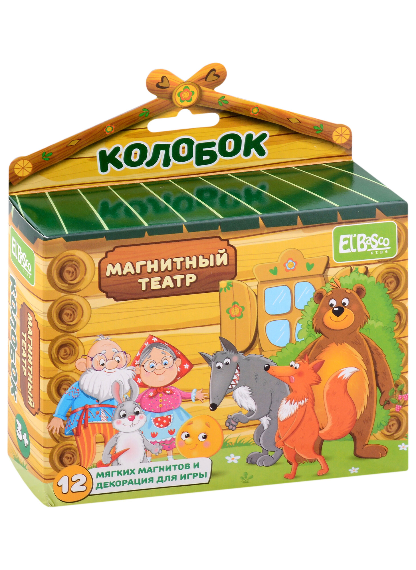 Магнитный театр «Колобок», El’Basco Kids