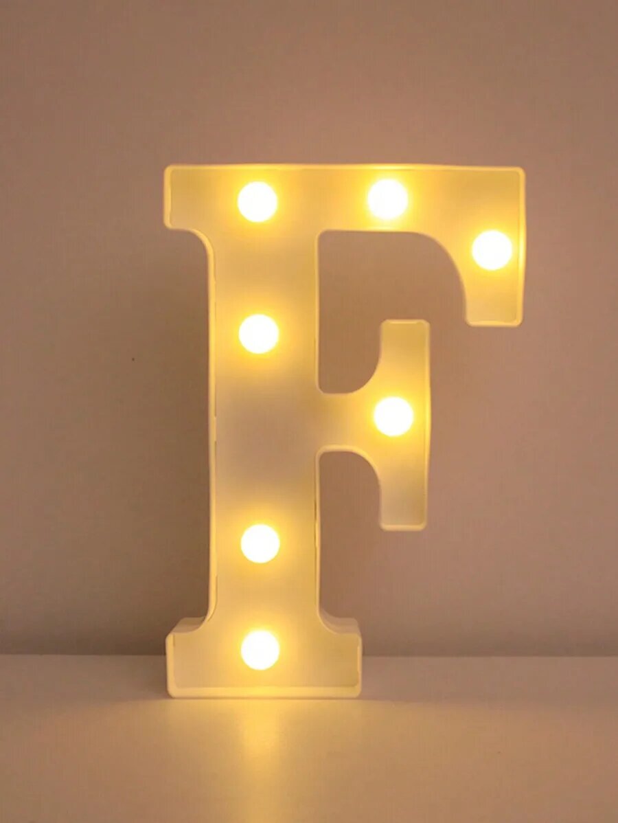 LED Буква для декора 21.8 см F