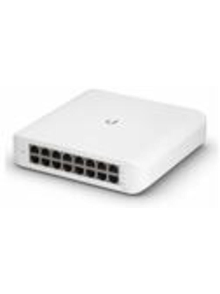 UBIQUITI Коммутатор USW-LITE-16-POE, белый, управляемый