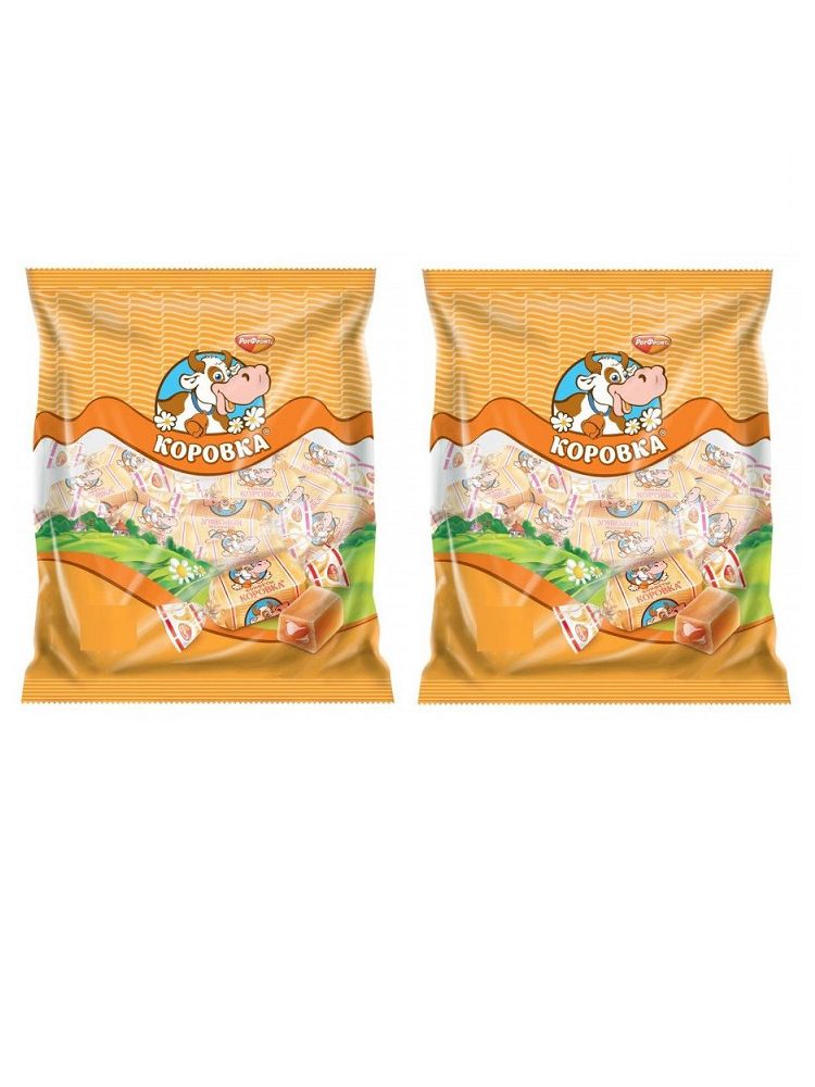 Рот Фронт Конфеты Коровка, 1 кг, 2 уп