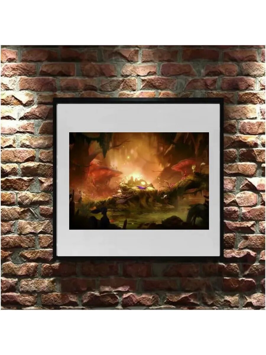 Постер "ori and the will of the wisps" от Cool Eshe А1