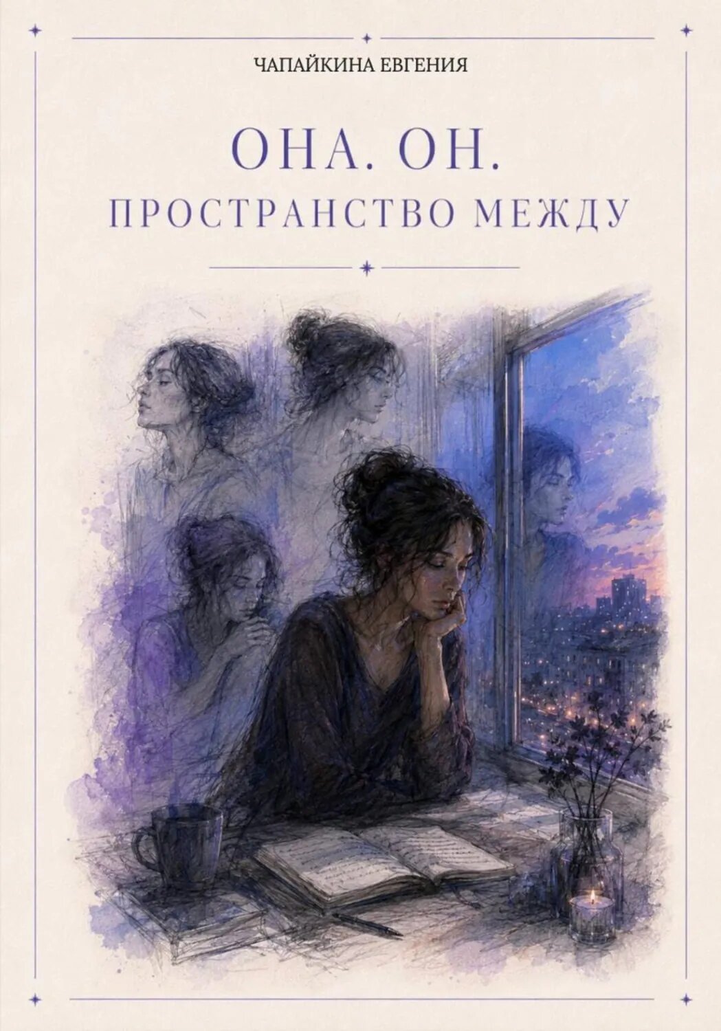 Она. Он. Пространство между [Цифровая книга]
