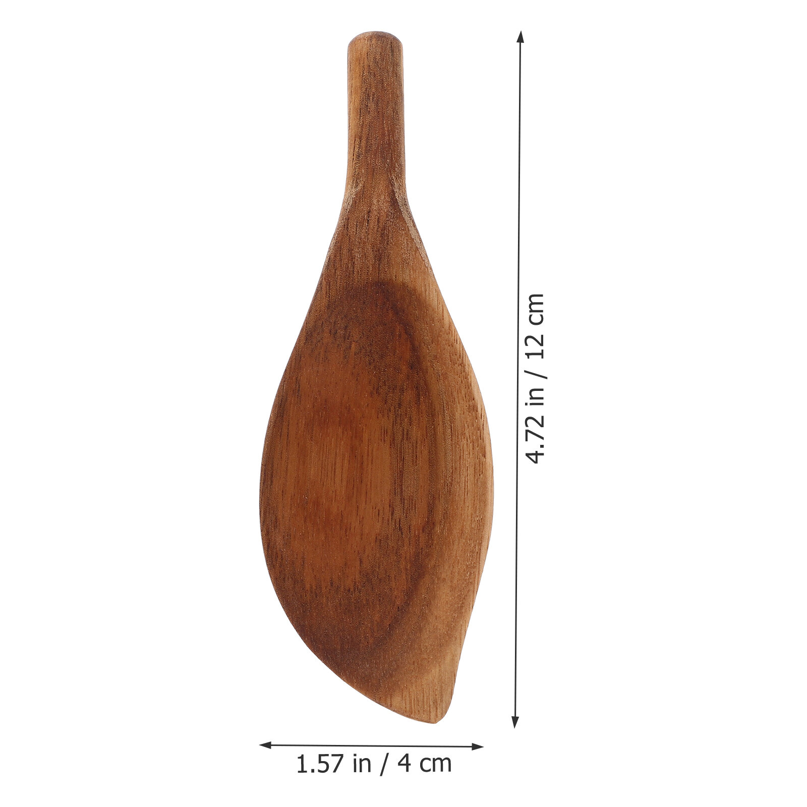 Ложка Для Кофейных Зерен И Приправ Коричневого Цвета Размер 12.00X4.00X1.00Cm