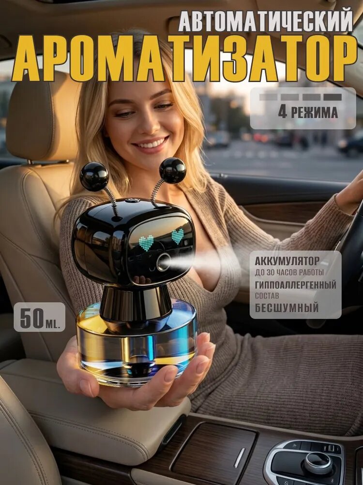 Автоматический ароматизатор для автомобиля