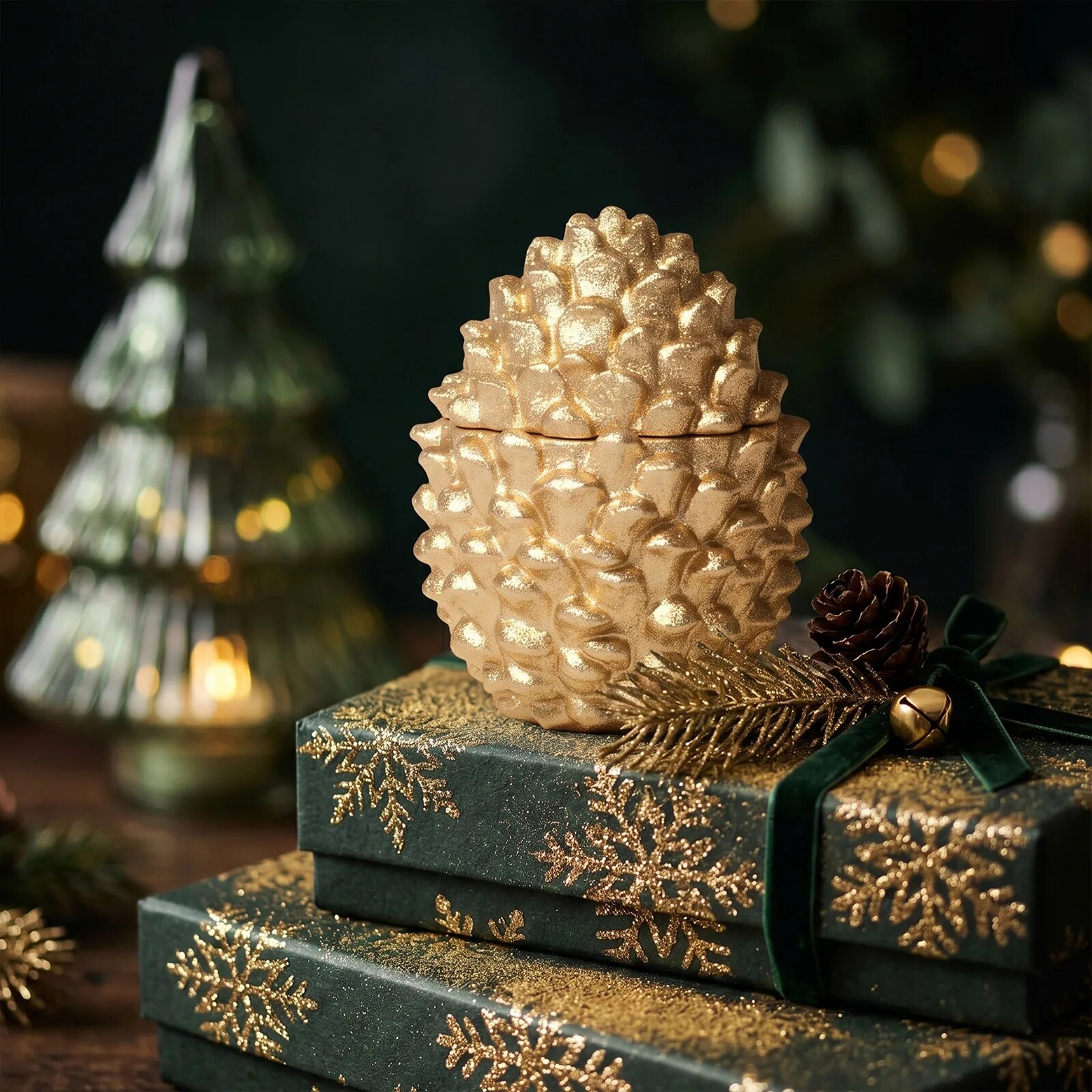 Формы для свечей Boowan Nicole Little Woodland Pinecone из силикона