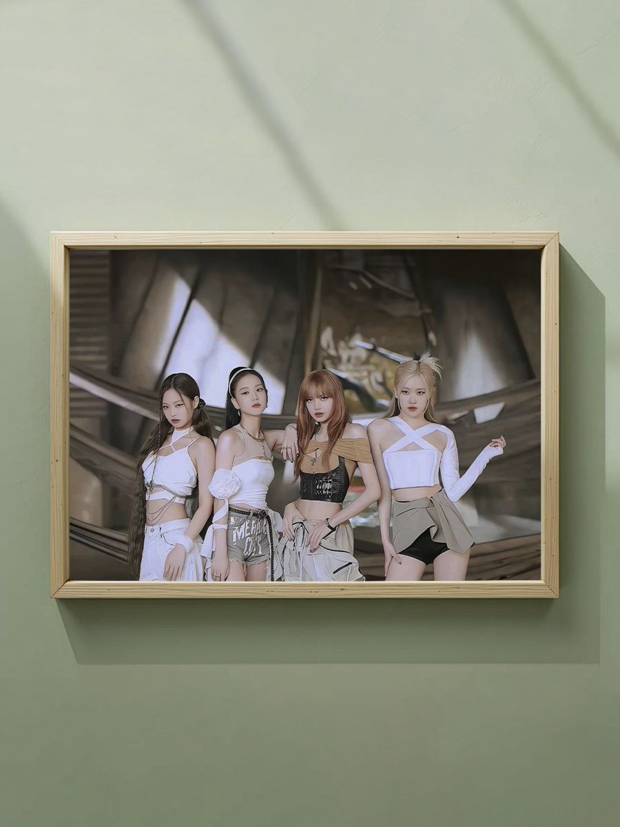 Постер, плакат на стену "K-pop Гёрл-Группа / BLACKPINK / блэкпинк" 42 см х 29,7 см (А3)