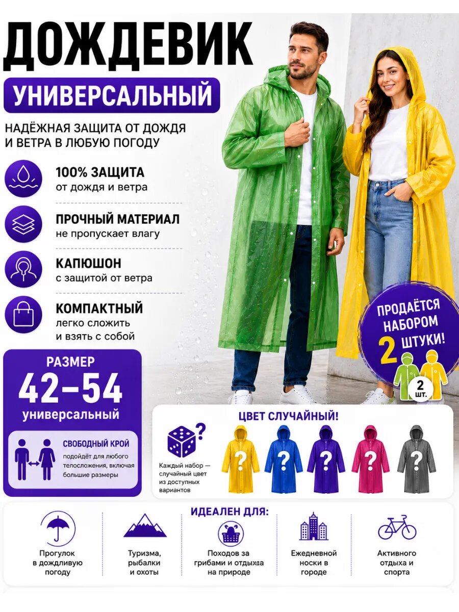 Плащ-дождевик