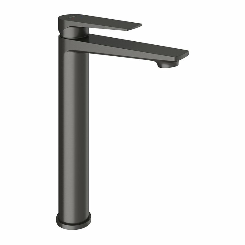 Смеситель для раковины Aqueduto Linha LIN0345 оружейная сталь
