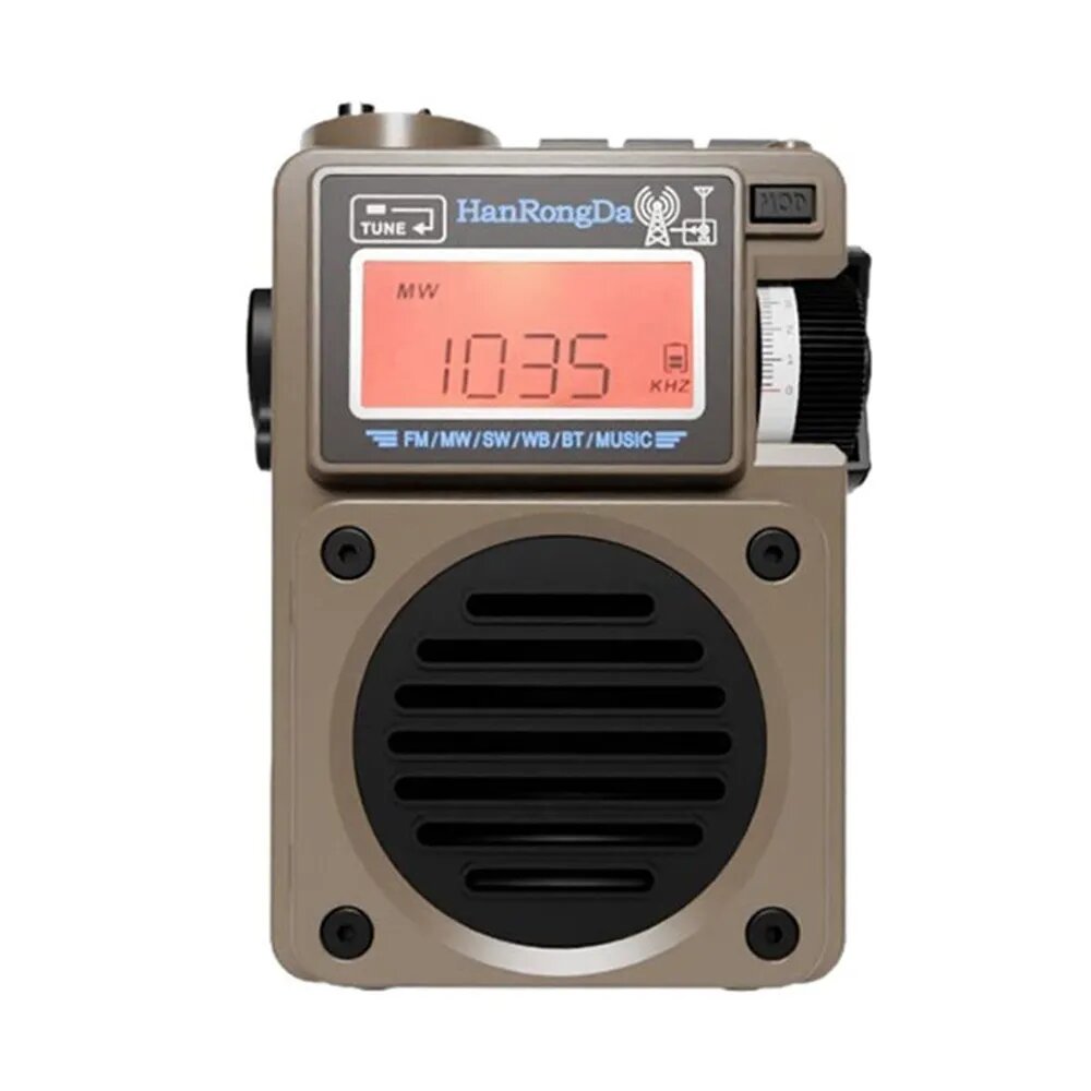 Аварийная радиостанция HRD-701 Plus, полнодиапазонный цифровой Bluetooth-сабвуфер