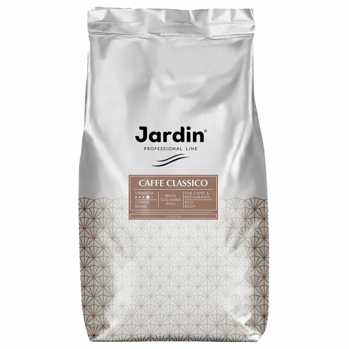 Кофе в зернах Jardin Caffe Classico (Кафе Классика), 1кг, вакуумная упаковка (1496-06), 6 уп.