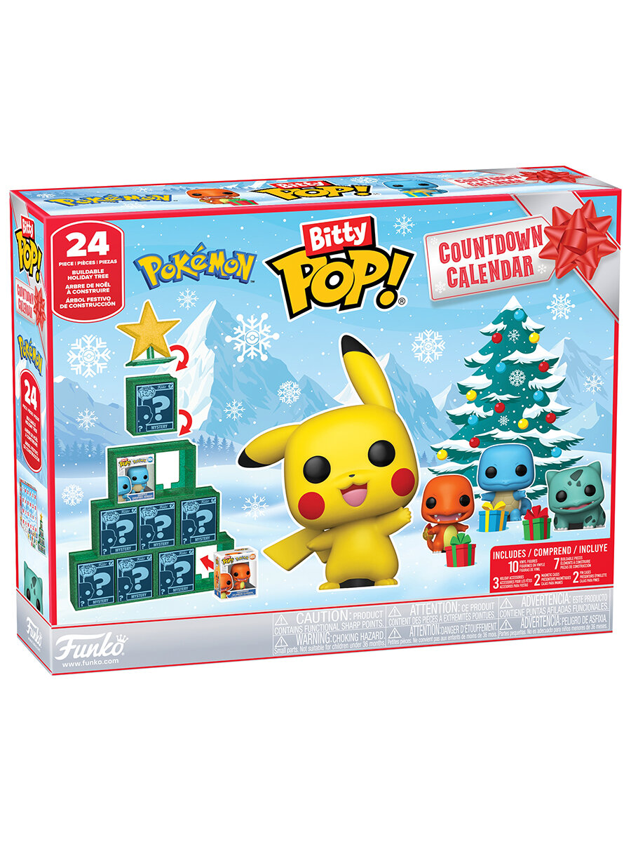 Набор подарочный Funko Bitty POP! Countdown Calendar Pokemon 24шт 92307
