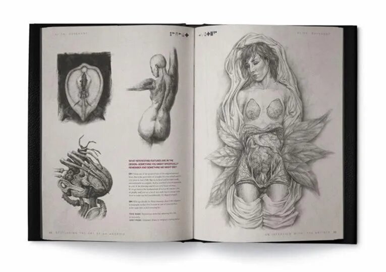 Alien Covenant: Davids Drawings/Чужой завет: Рисунки Давидса английская версия