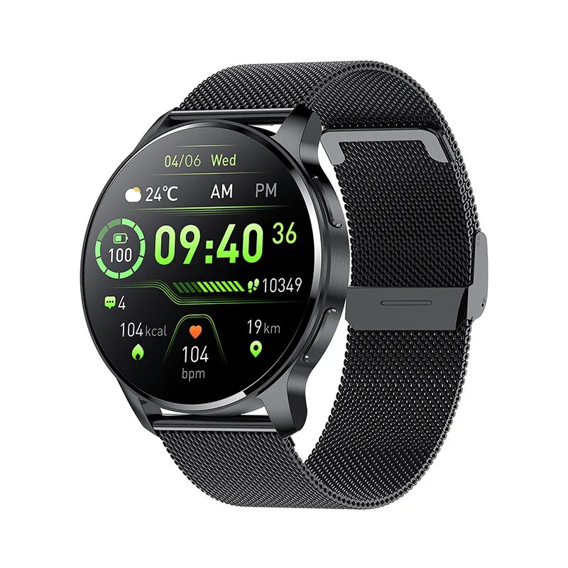 Женские умные часы Samsung Galaxy Watch Active2 black steel